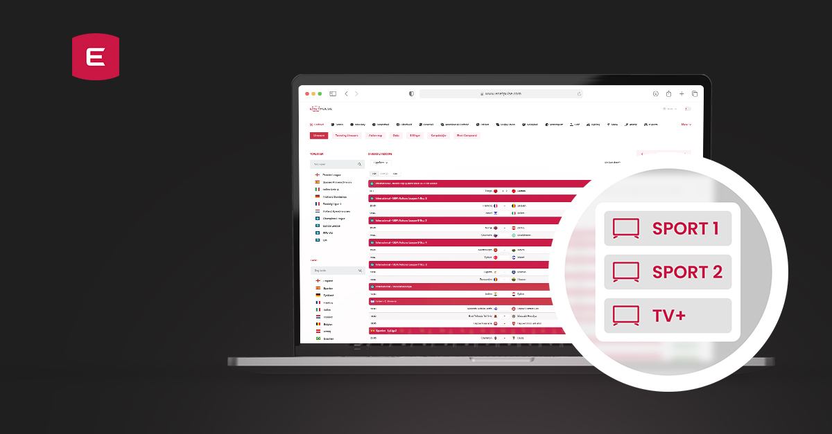 Enetpulse Sports TV schedule service
